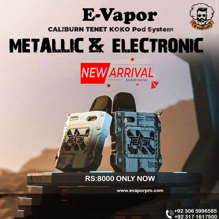 CALIBURN TENET KOKO 18W POD SYSTEM - E-Vapor Pakistan