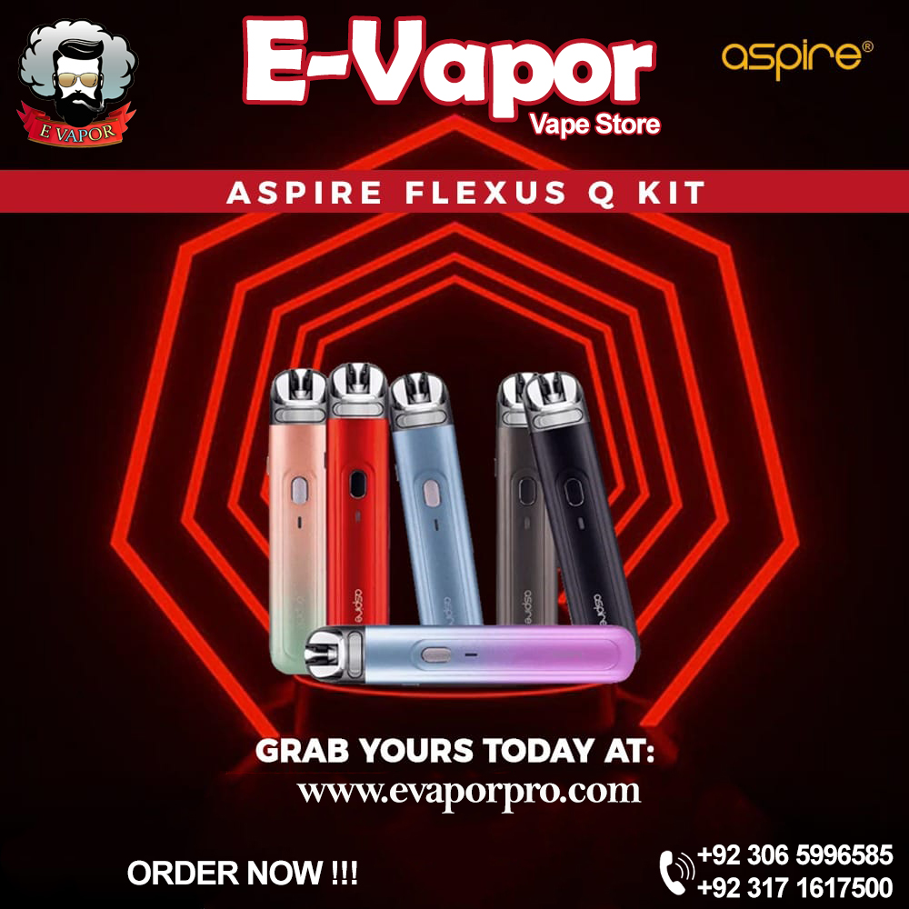 Aspire Flexus Q Pod Kit - E-Vapor Pakistan